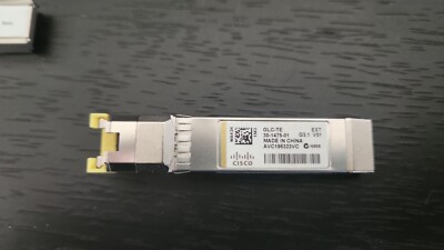 Cisco Genuine GLC-TE 1000BASE-T SFP Copper Transceiver Module SFP to RJ ...