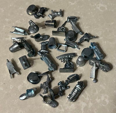 Individual Monopoly Replacement Game Token - Loose - You Pick Token ...