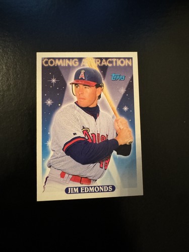 1993 Topps Jim Edmonds Rookie California Angels #799 | eBay