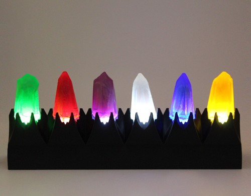 Kyber Crystal Display Stand for up to 6 Crystals with built-in ...