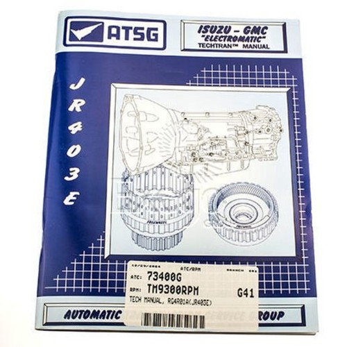 ATSG Workshop Manual compatible with RG4R01A/JR403E 73280 | eBay