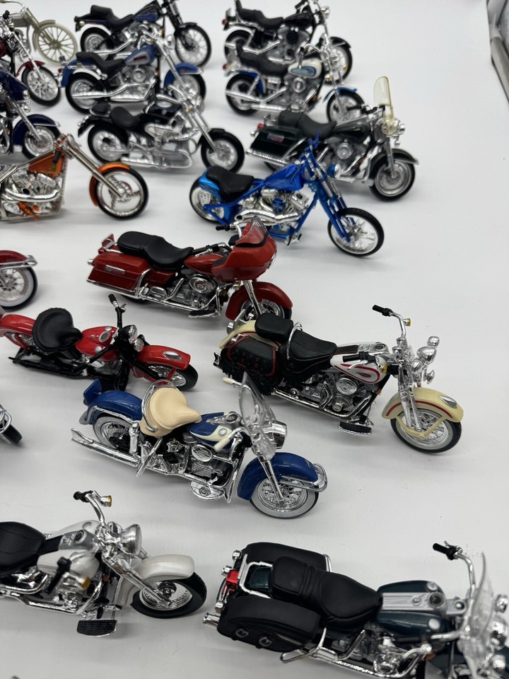 Harley Davidson Die-Cast Motorcycles & More (LOT OF 30 Bikes) See ...