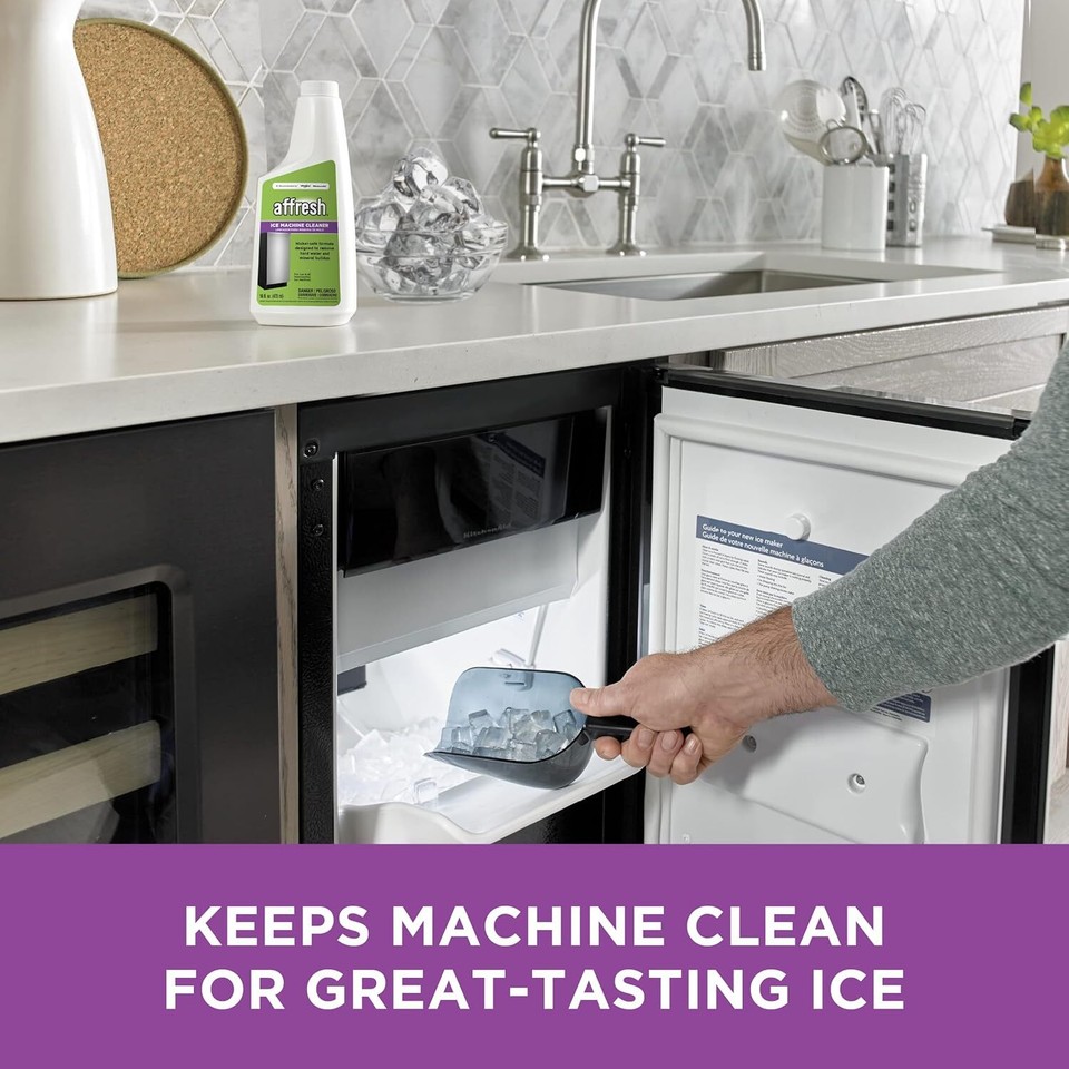 Affresh Ice Machine Cleaner, Helps Remove Hard Water and Mineral ...