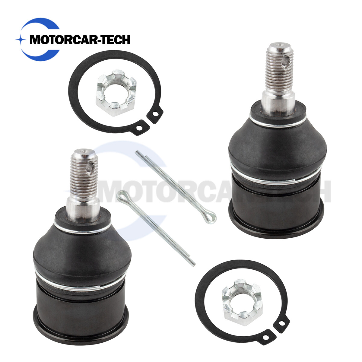 Set of 2 Front Lower Outer Ball Joint's for Acura Integra + Honda Civic ...