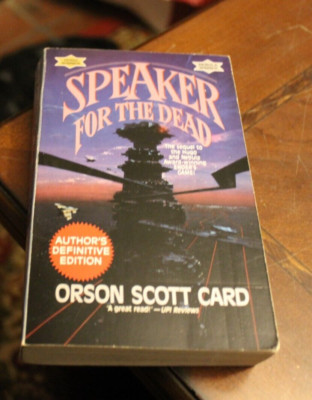 Speaker for the Dead ~ Orson Scott Card ~ 1994 TOR PB (RV) 6PR | eBay