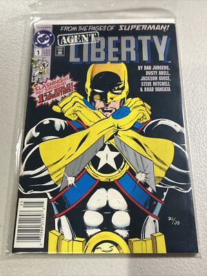 Agent Liberty #1 DC Comics February 1992 From The Pages Of Superman | eBay