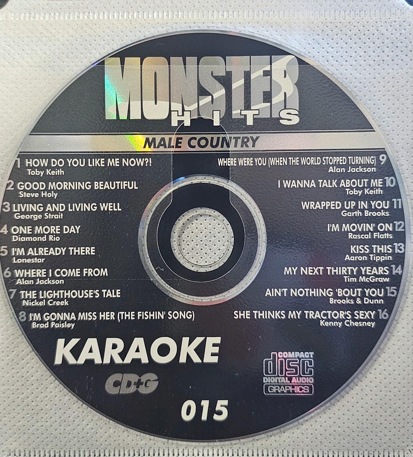 015 MONSTER HITS KARAOKE CDG | eBay