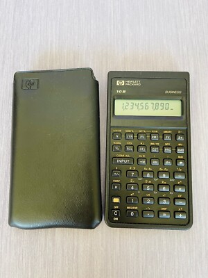 Hewlett Packard HP 10B Business Financial Calculator w/Case New ...