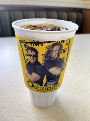 WWE Outsiders NWO Bojangles Cup Scott Hall Kevin Nash WCW Rare Limited ...