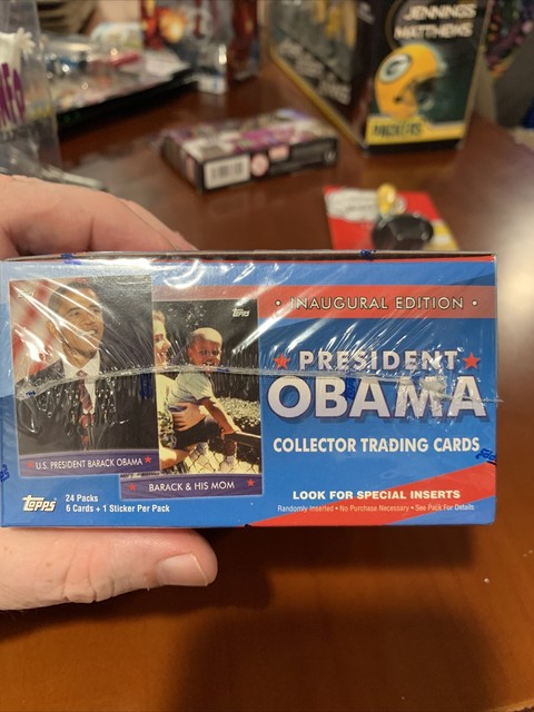 2008 Topps Collector President Obama Inaugural Edition Trading Cards ...
