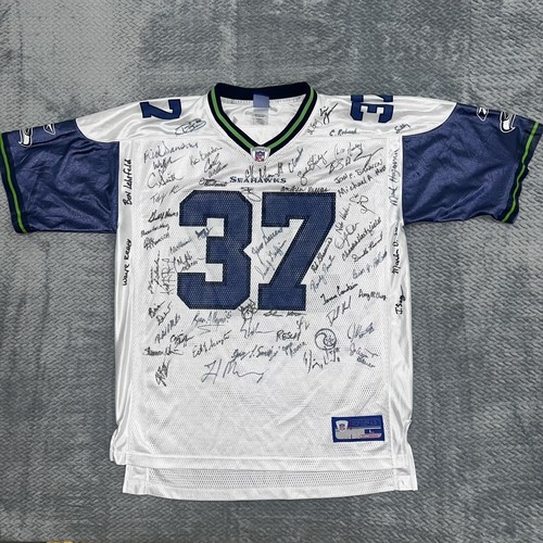 Reebok Seattle Seahawks 37 Alexander White NFL Jersey Size Large Fully ...