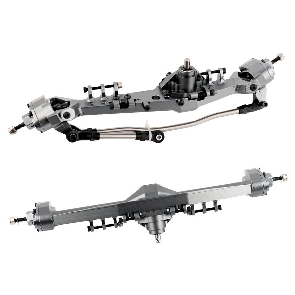 CNC Capra 1.9 Front / Rear Aluminum Upgraded Axle for 1/10 Axial RC ...