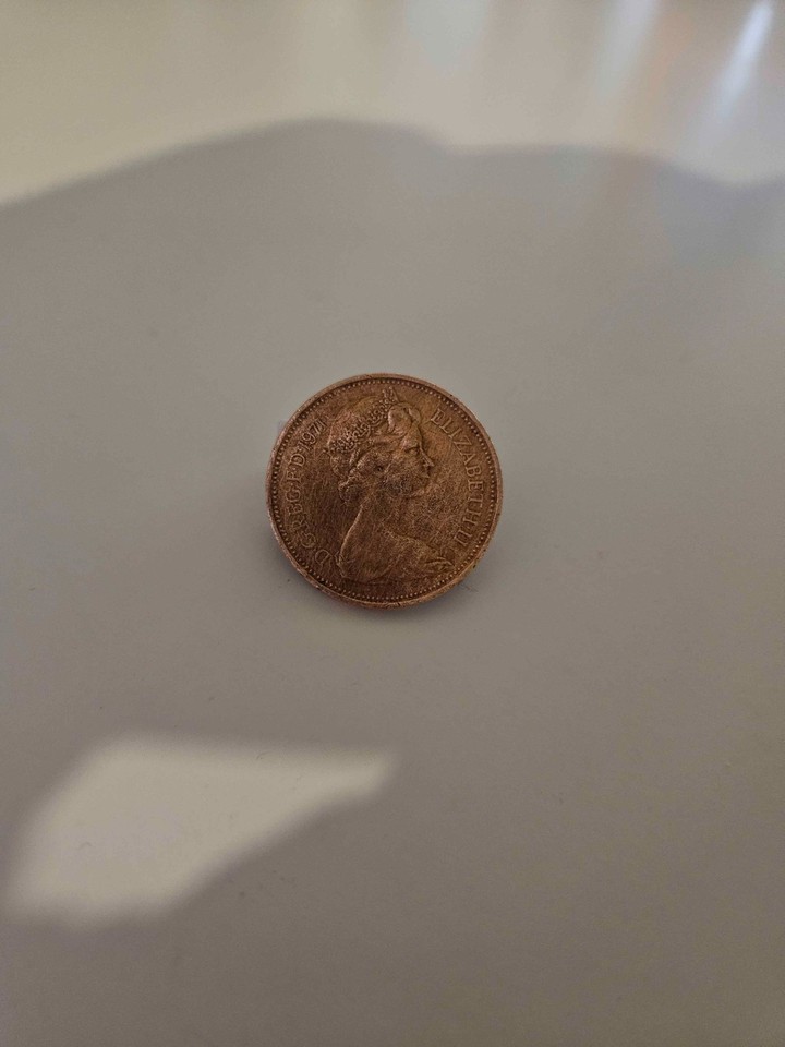 1971 UK 2 New Pence 2p Coin – Collector Authentic Coin for Collectors ...