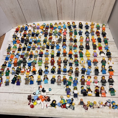 Lego 160 Mini Figs Figures Lot Random Figures With A Few Extras | eBay