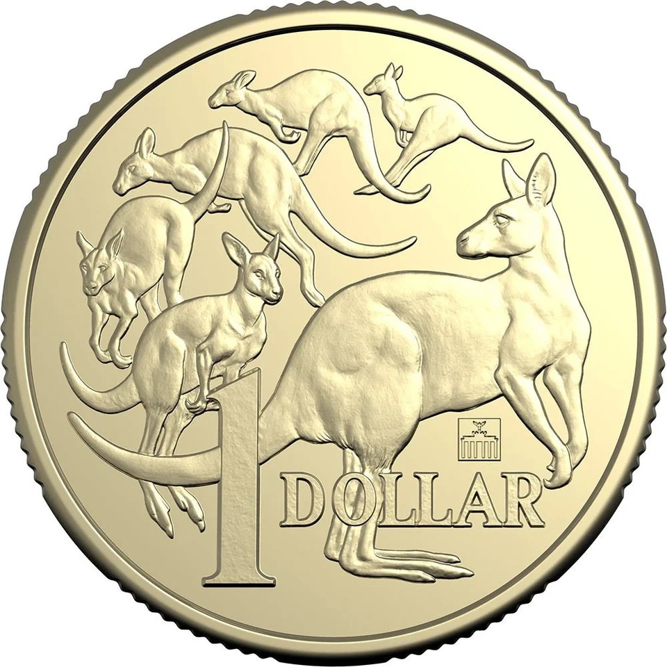 2026 $1 Mob of Six Roos World Money Fair 'Brandenburg Gate' Privy Mark ...