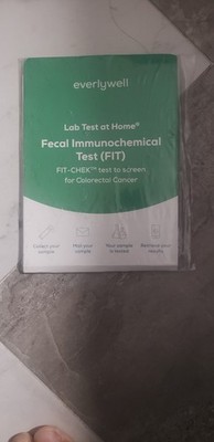 Everlywell Lab Test at Home FECAL IMMUNOCCHEMICAL TEST ( FIT ) | eBay