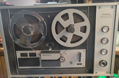 Sony TC-260 Reel to Reel Stereo Recorder-Accessories-Box-Manual-Cables ...