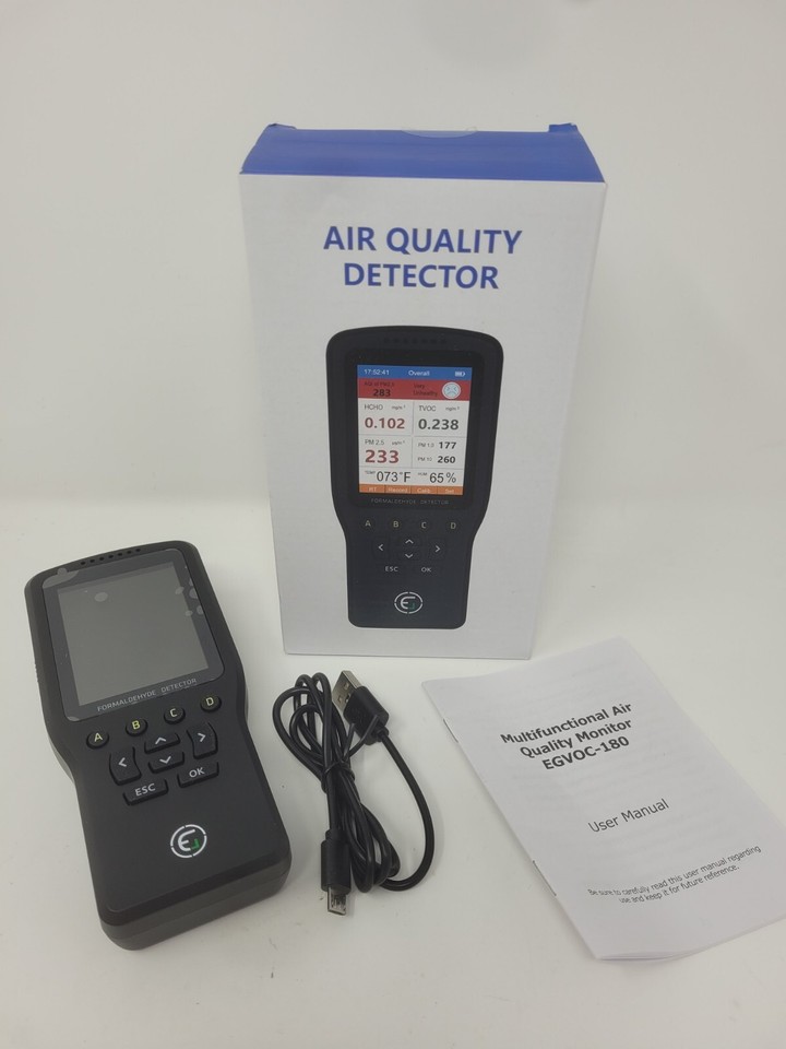 EG Air Quality Monitor, Formaldehyde Detector, Pollution Meter, Sensor ...