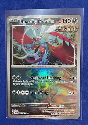 Roaring Moon (Poke Ball Pattern) 065/131 Sv: Prismatic Evolutions Holo ...
