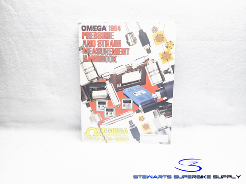 OMEGA PRESSURE AND STRAIN MEASUREMENT HANDBOOK 1984 VINTAGE EXCELLENT ...
