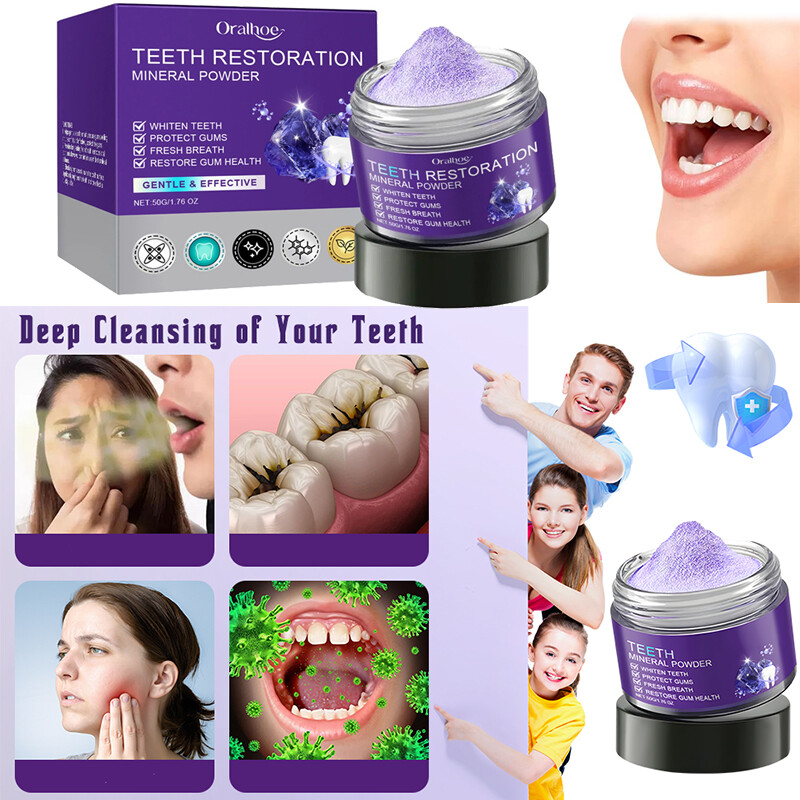 Dental Restoration Mineral Powder, Mineral Tooth Powder, Teeth ...