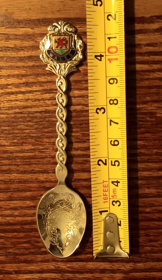 WALES Vintage WAPW Silver Plated Spoon with Red Dragon | eBay