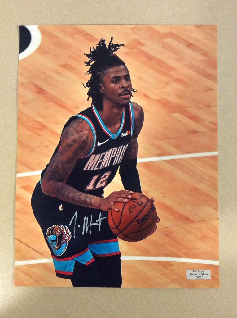 JA MORANT Signed Autographed 8x10 Photo with COA | eBay