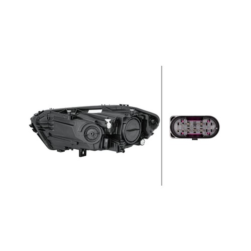 HELLA HALOGEN Scheinwerfer für MERCEDES A-KLASSE W177 V177 rechts ...