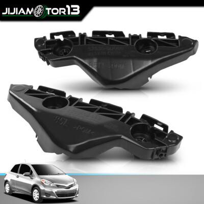 Fit For 2007-2012 Toyota Yaris Sedan Pair Front Bumper Retainer ...