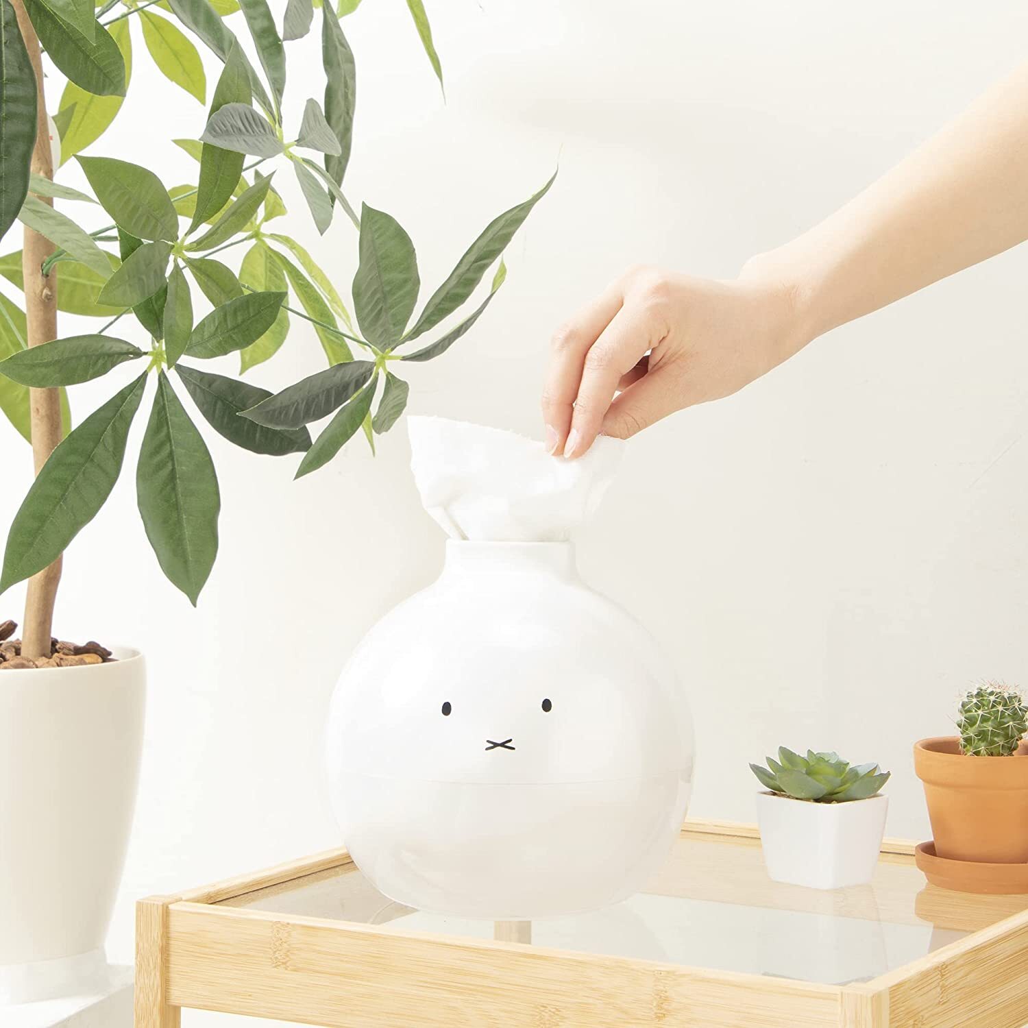 Miffy Tissue Case Box Holder Pater Pot Ai Collection White Made in ...