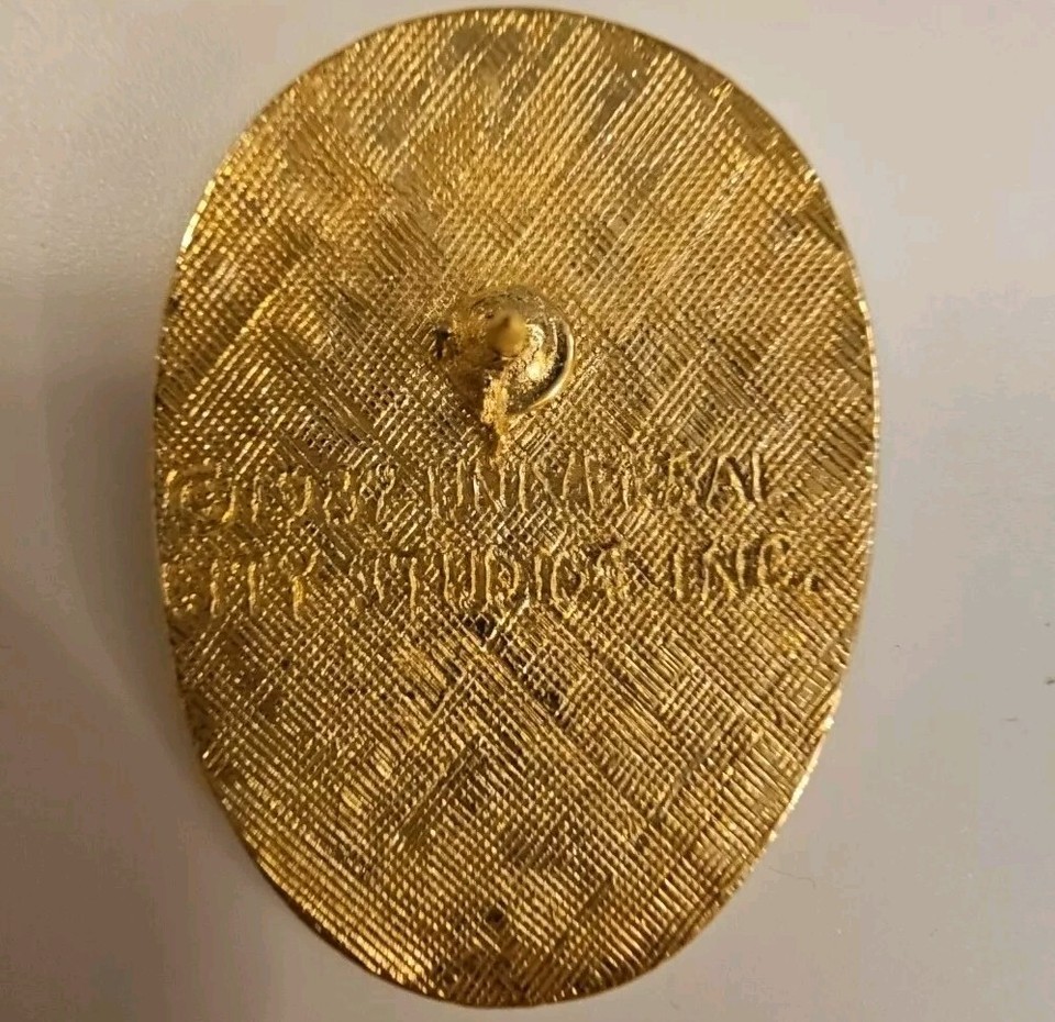 Vintage 1987 Universal City Studios Dragnet Badge Pin 714 Los Angeles ...