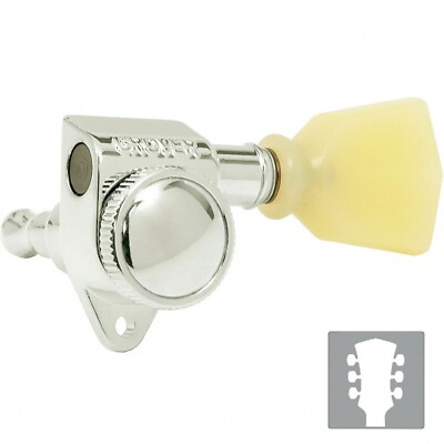 NEW Grover 502 LOCKING Tuners 3x3 Modern Gibson Les Paul KEYSTONE ...