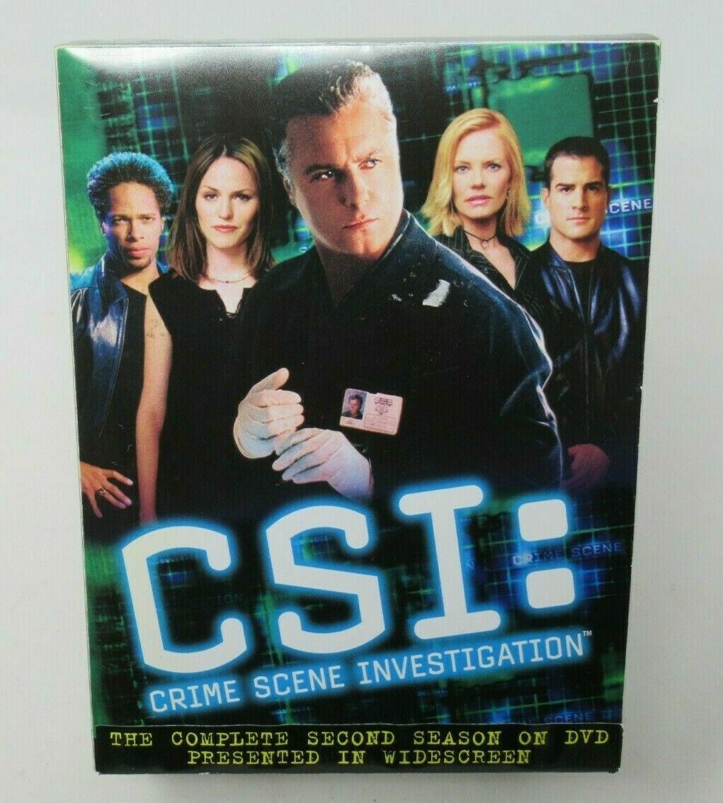 CSI: COMPLETE SECOND SEASON, 6-DISC DVD SET, SEASON 2, WILLIAM PETERSEN ...