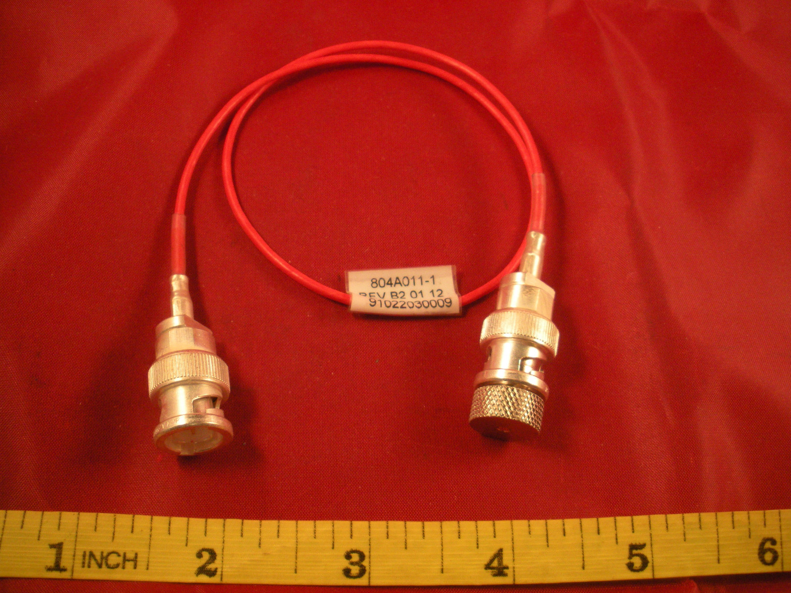 ABB 804A011-1 Cable Assembly Rev B2 01 12 Flame Photometric Detector ...