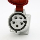 1Pcs New For MENNEKES Waterproof socket 5-pin 380V 32A -6h IP44 TYP ...