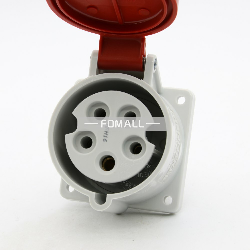 1Pcs New For MENNEKES Waterproof socket 5-pin 380V 32A -6h IP44 TYP ...