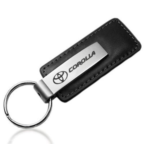 Au-TOMOTIVE GOLD Toyota Corolla Black Leather Key Chain | eBay