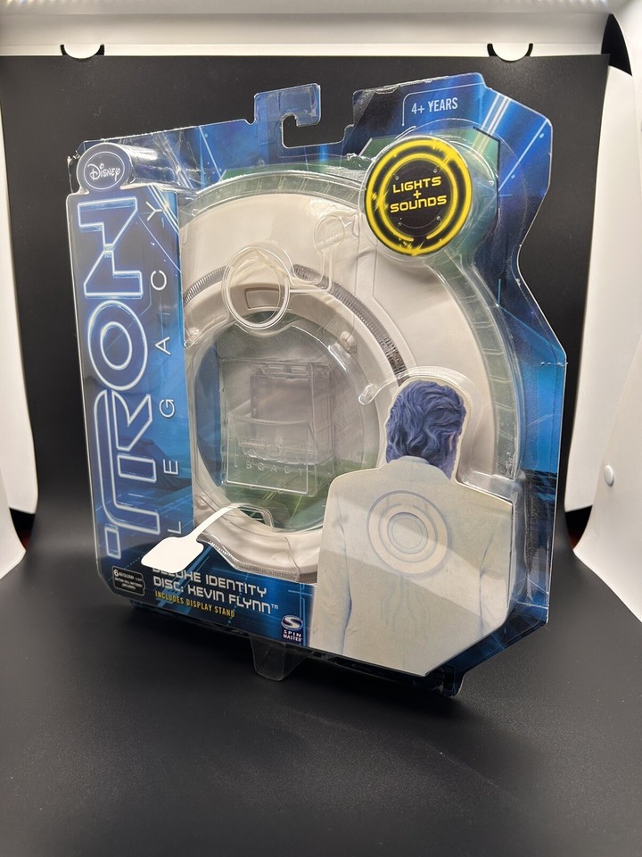 Disney Tron Legacy Deluxe Identity Disc: Kevin Flynn Spin Master | New ...