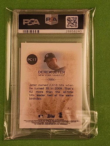 2010 Topps - Wal-Mart Platinum Legends Chrome Cereal #PC17 Derek Jeter ...