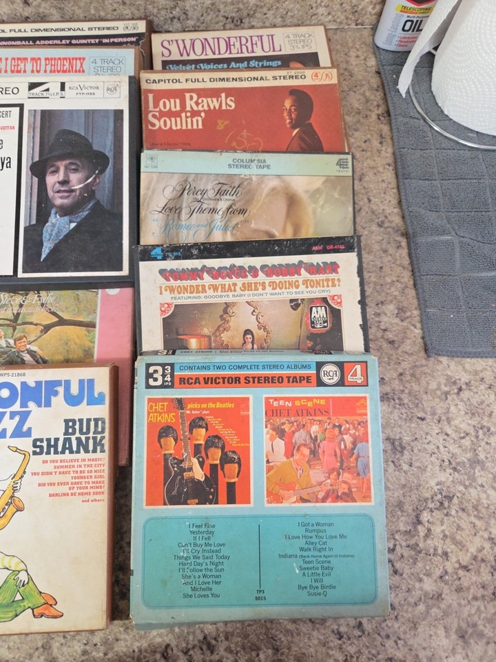 Lot Of 10 Vintage Reel To Reels Still In Boxes. | eBay