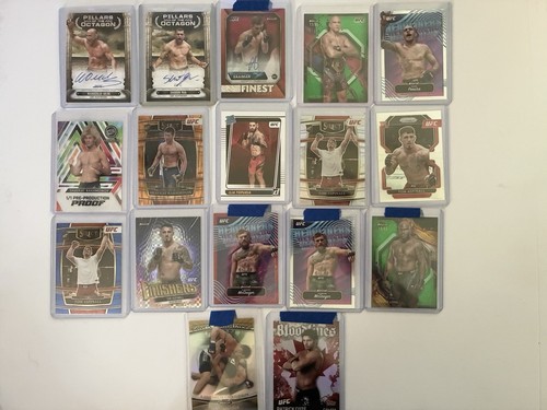 Lot of 90 Topps Panini UFC Auto RC Parallel Cards + 2 Insert Sets | eBay