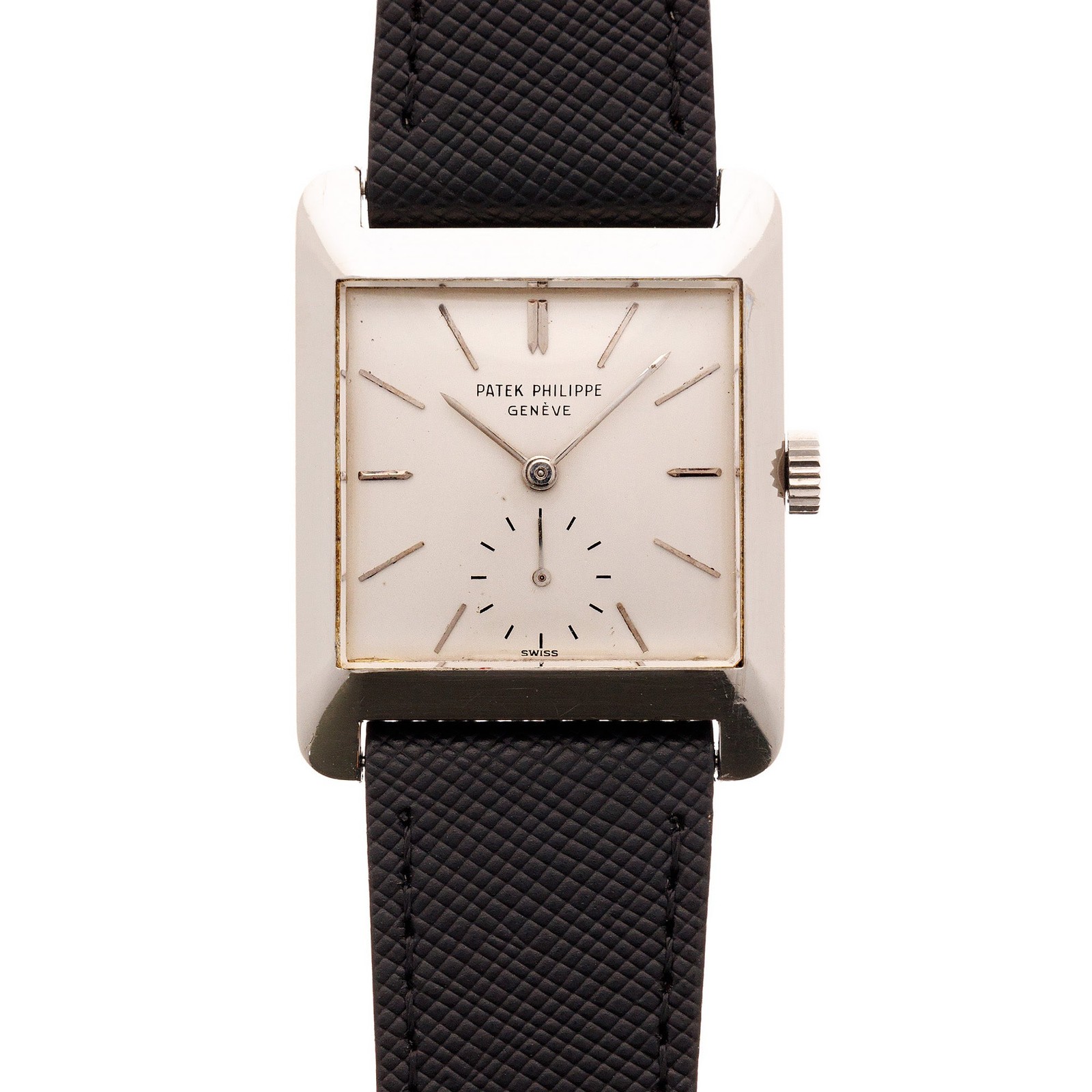 Patek Philippe Platinum Square Watch Ref. 2488 - Gem