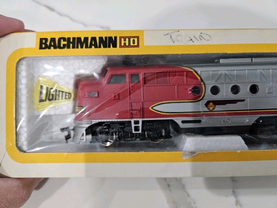 Vintage Bachmann Santa Fe EMD FT Diesel Locomotive HO Scale No. 0680 ...
