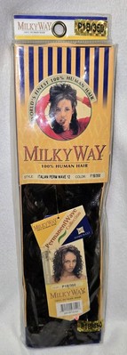 Milky Way(YELLOW) 100% Human Hair Italian Perm Wave 12" P1B/350 NEW | eBay