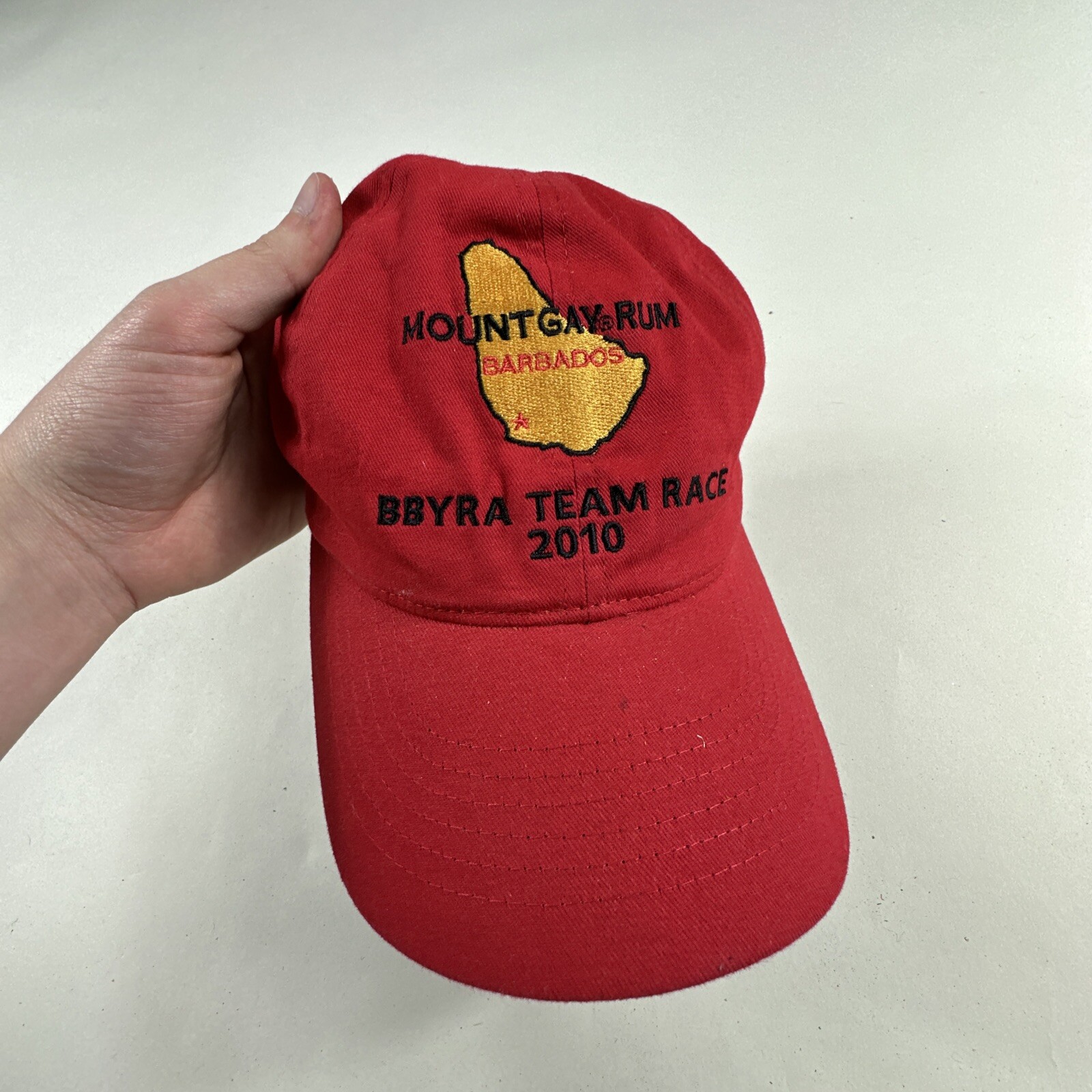 2010 Mount Gay Rum Barbados BBYRA Team Race Hat - Gem