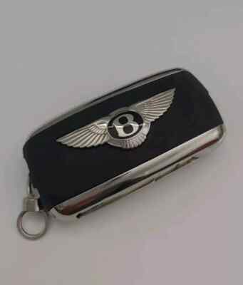 Cut Key Oem Bentley Continental GTC Flip Key Fob Remote Transmitter ...
