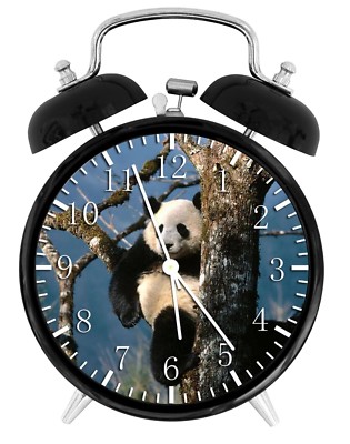 Cute Panda Alarm Desk Clock 3.75" Home or Office Decor Z51 Nice For ...