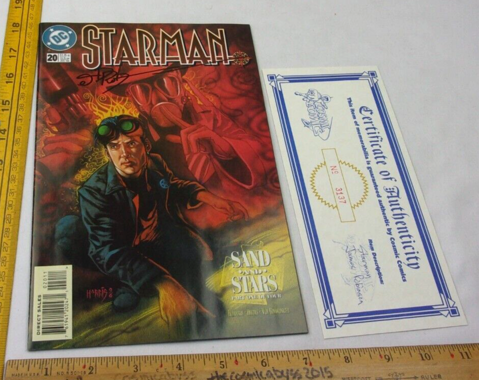 STARMAN #20 SIGNED James Robinson comic book VF/NM 1990s w/COA | eBay