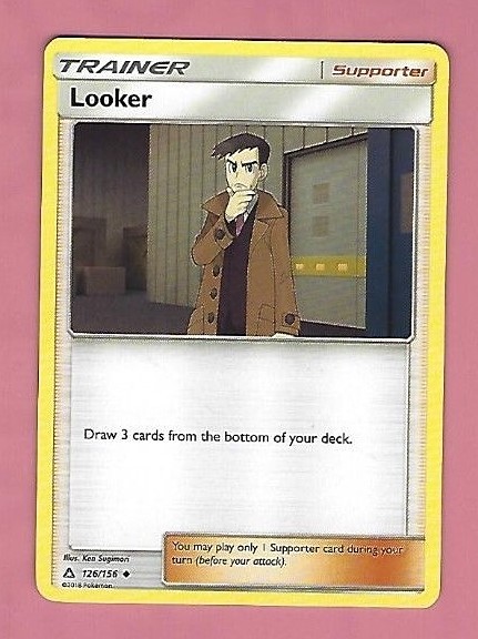 POKEMON LOOKER TRAINER CARD FREE SHIPPING | eBay