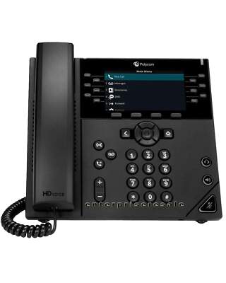 Polycom VVX 450 IP Gigabit Phone 2200-48840-025 VVX450 POE (Grade B) | eBay